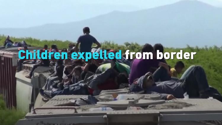 Children expelled from border - CGTN