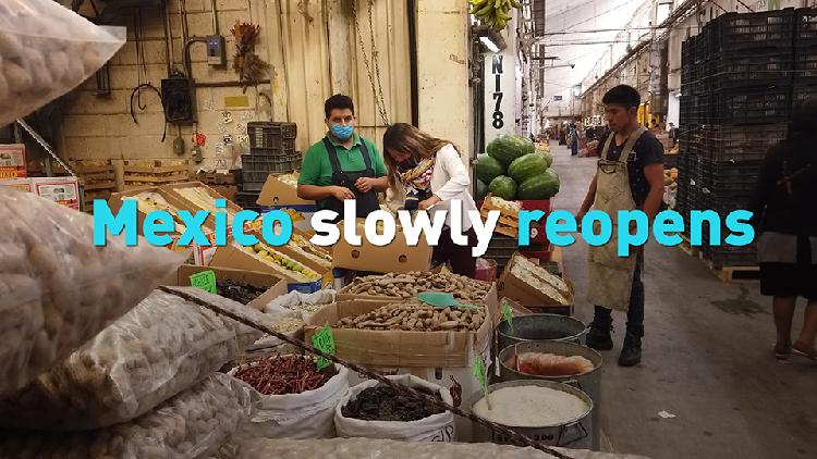 Mexico slowly reopens after three months of lockdown - CGTN