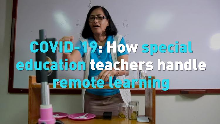 COVID-19: How special education teachers handle remote learning - CGTN