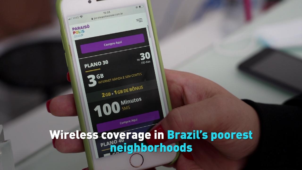 Brazilian company launches wireless coverage for poorer neighborhoods ...
