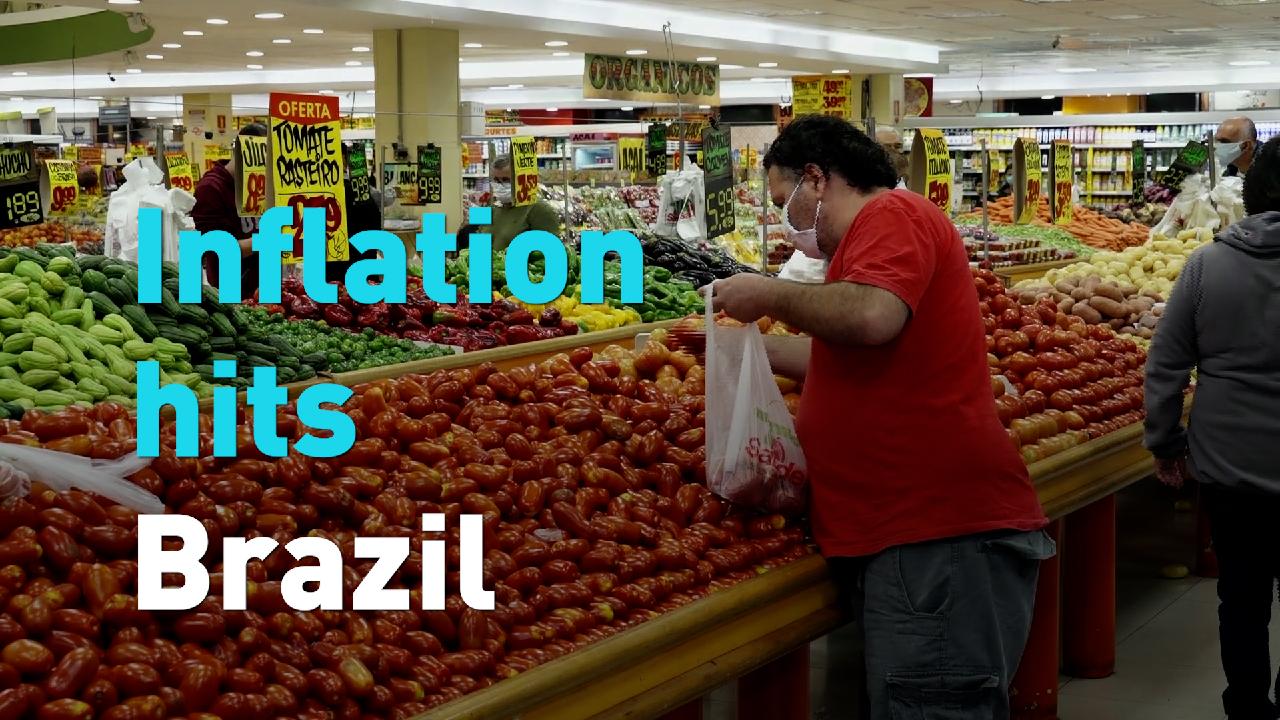 Inflation on the rise in Brazil - CGTN