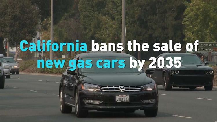 California bans the sale of new gas cars by 2035 - CGTN