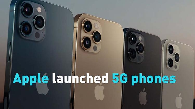 Apple launches 5G phones - CGTN