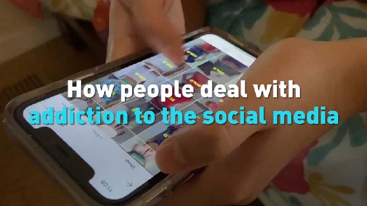 How people deal with addiction to the social media - CGTN