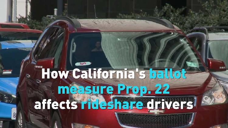 How California's ballot measure Prop. 22 affects rideshare drivers - CGTN