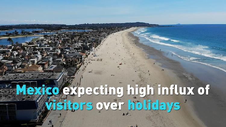 Mexico expecting high influx of visitors over holidays - CGTN
