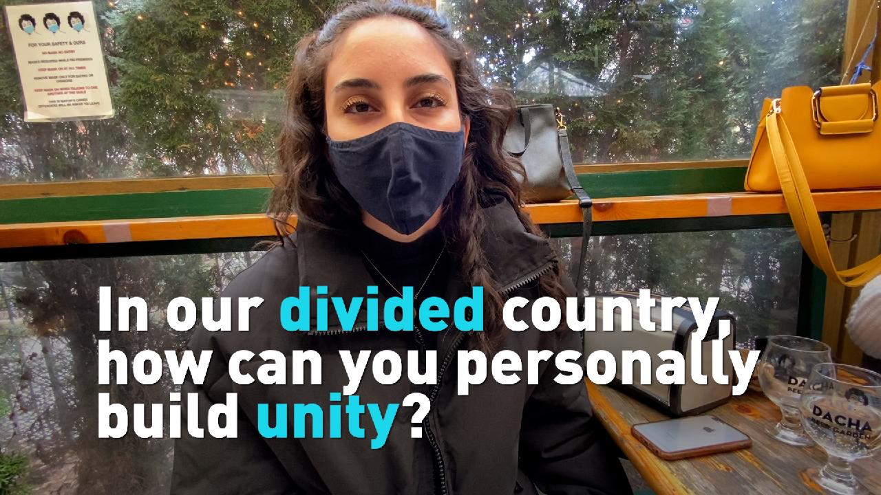Americans share ideas on how they can foster unity in a divided time - CGTN