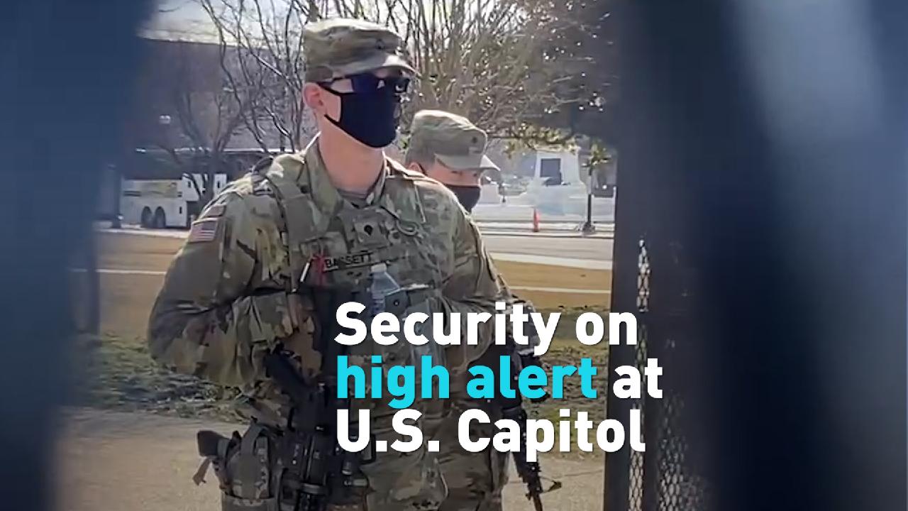 U.S. Capitol security on high alert again - CGTN