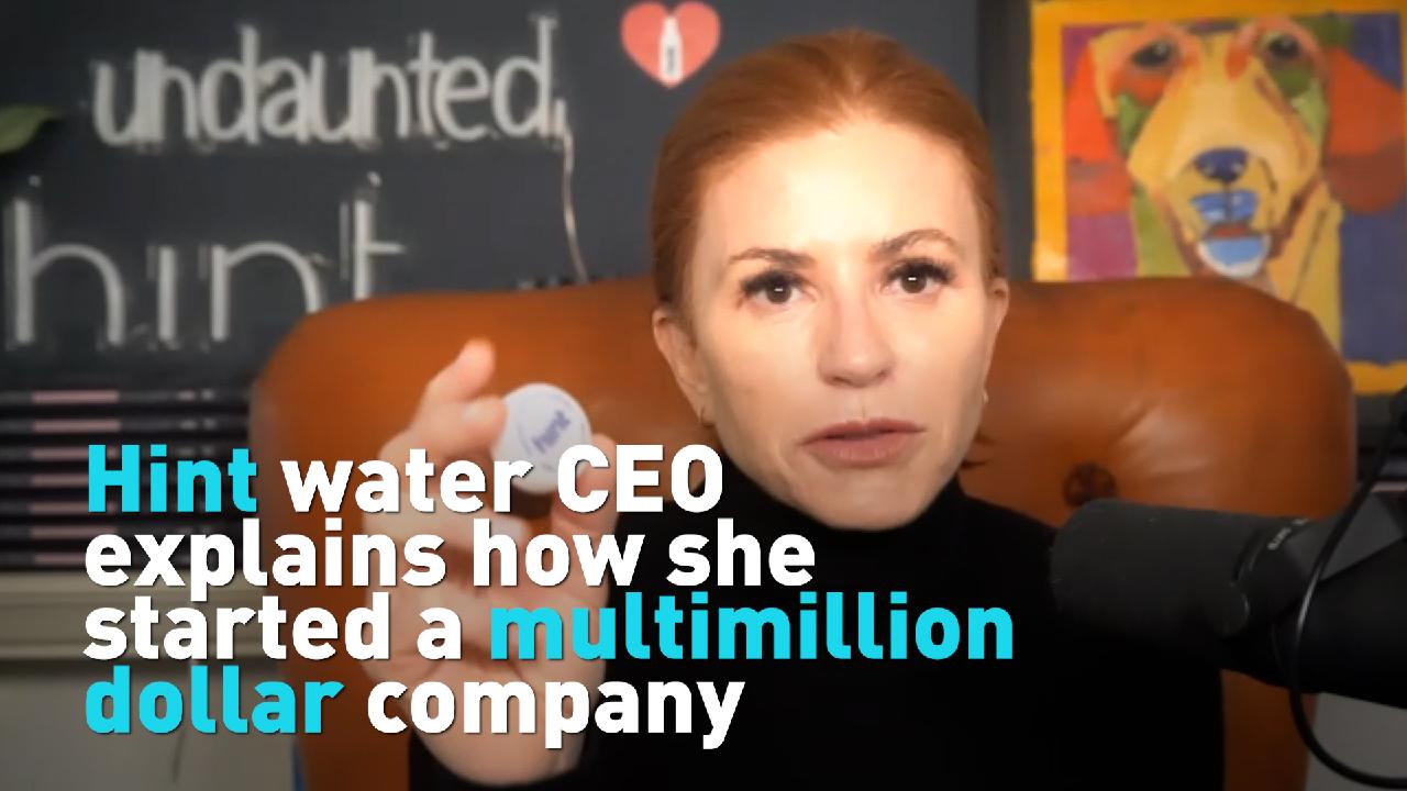 Hint water CEO on how she started a multimillion dollar company - CGTN