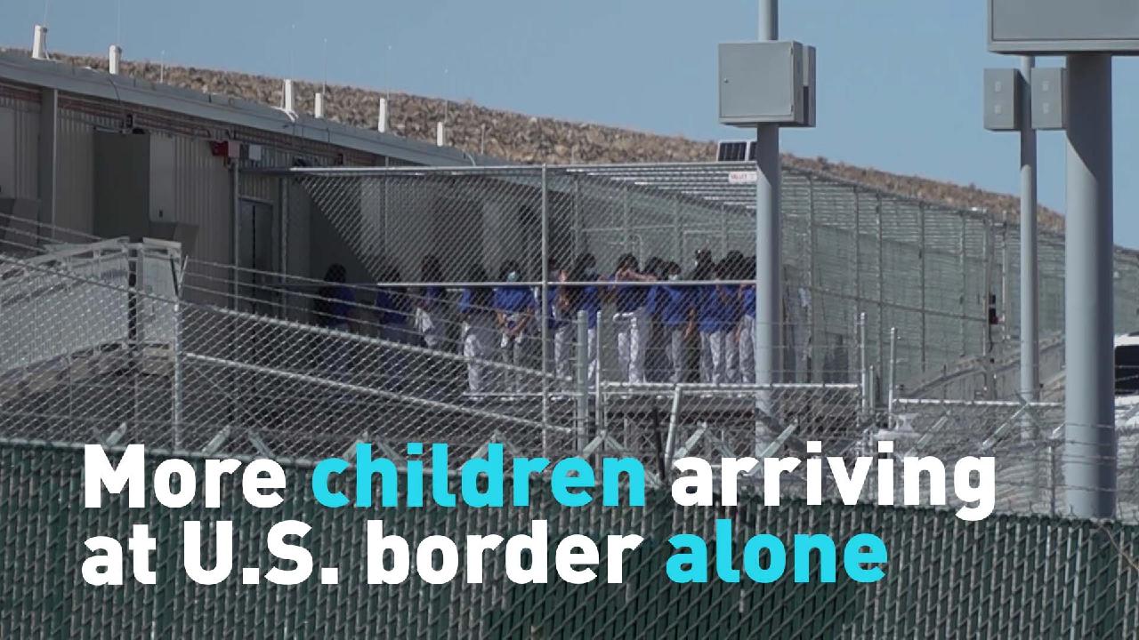 More children arriving at U.S. border alone - CGTN