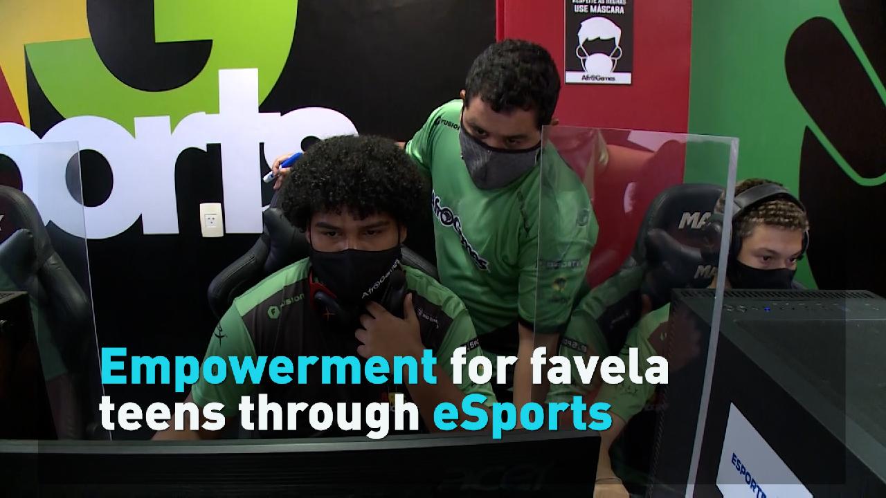 Empowerment for Brazil's favela teens through eSports - CGTN