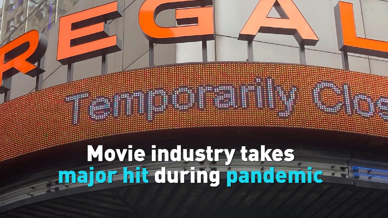 Hollywood box office takes major hit during pandemic - CGTN