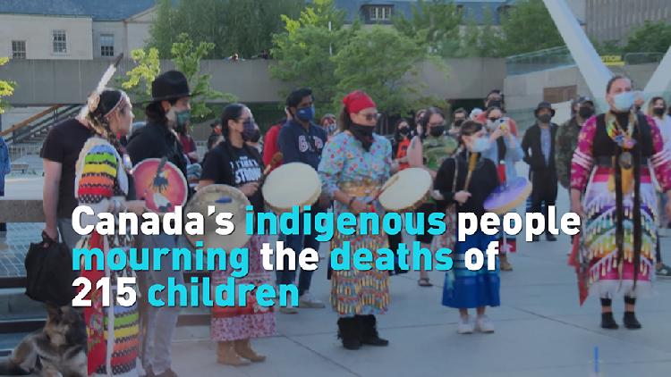 Canada's Indigenous people mourning the deaths of 215 children - CGTN