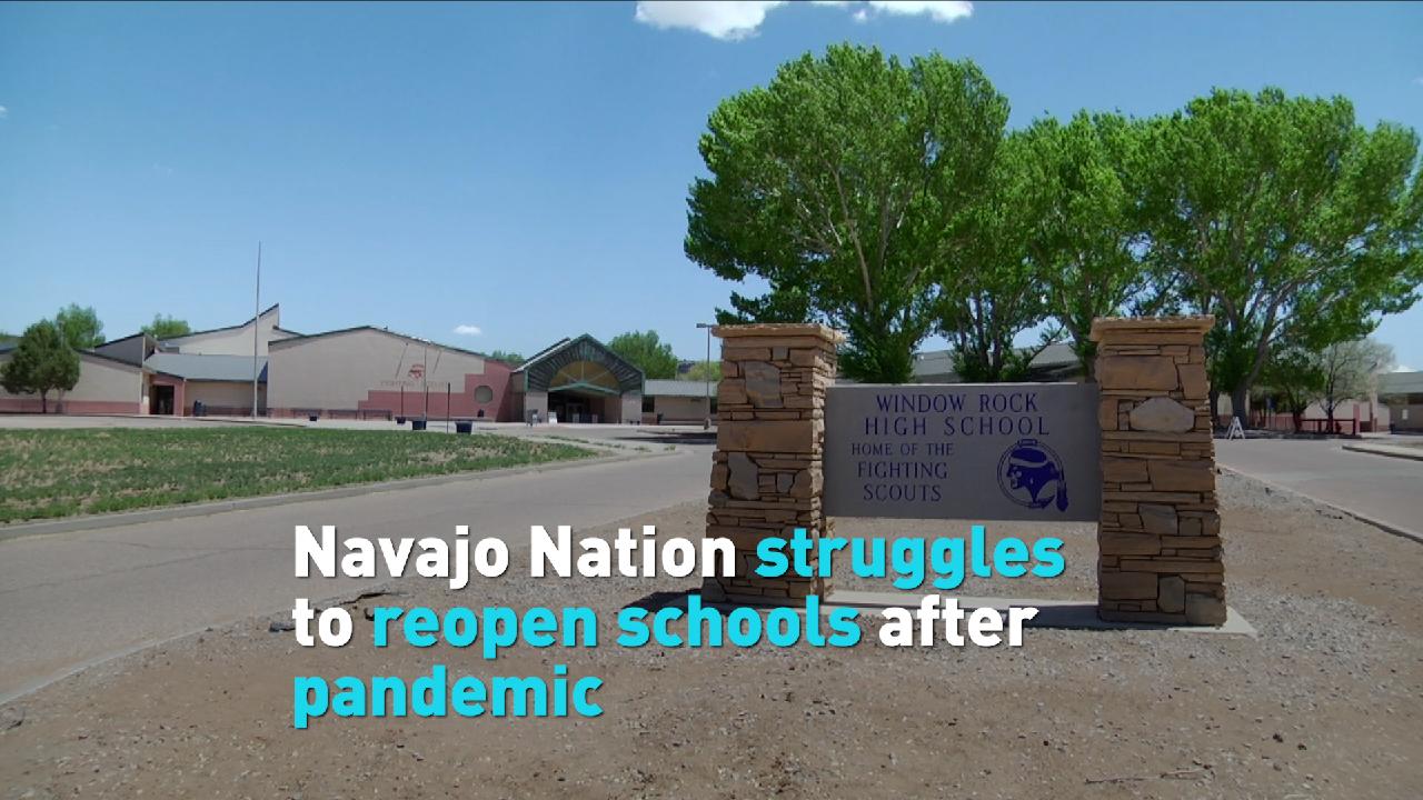 Schools in the Navajo Nation attempt to reopen following pandemic - CGTN