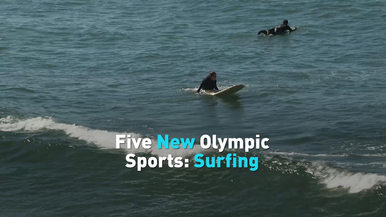 Surfing set for Olympics debut in Tokyo - CGTN