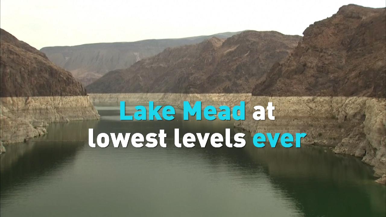 Lake Mead reaches lowest levels amid severe drought in the western US ...