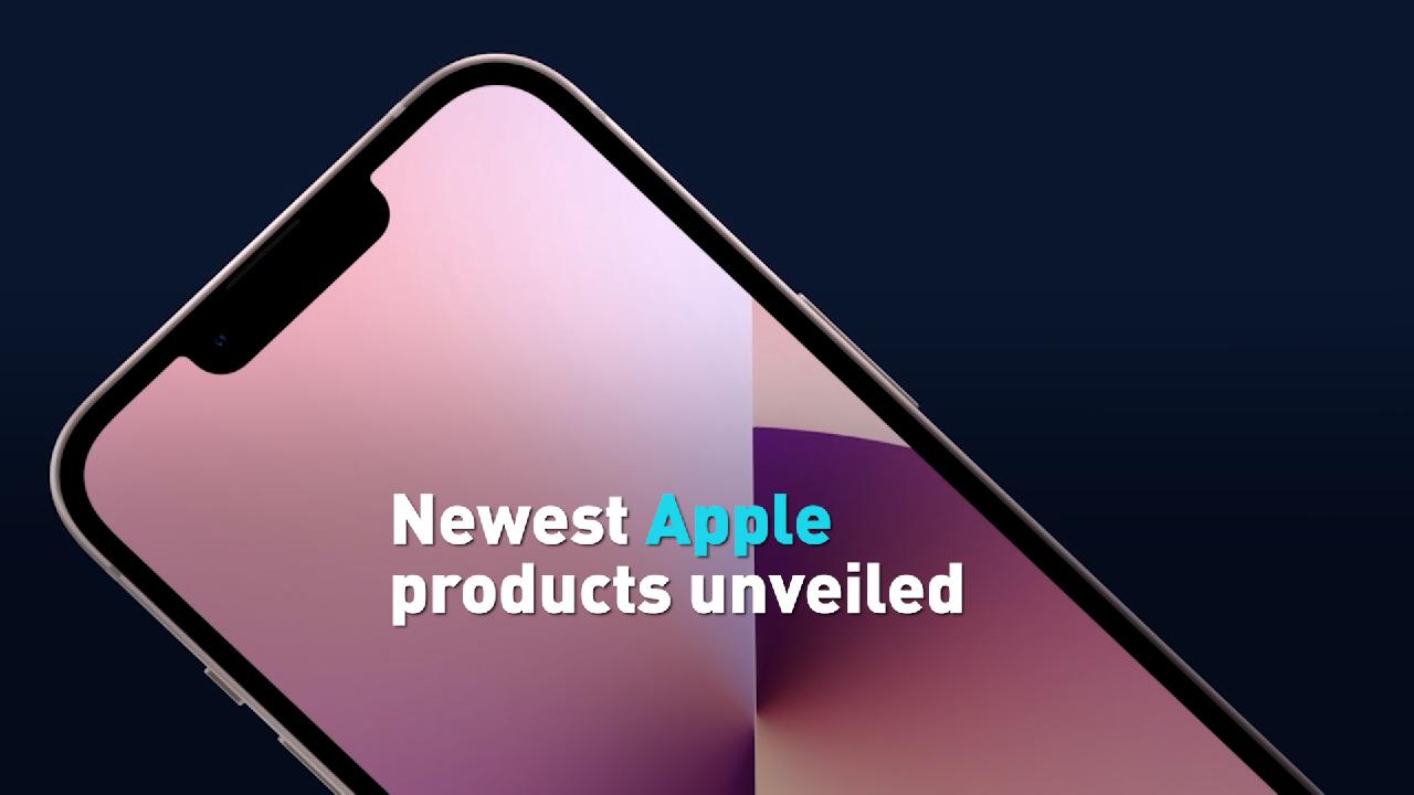 Apple unveils new products - CGTN