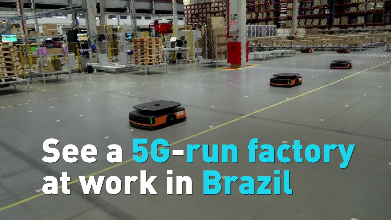 See a 5G-run factory at work in Brazil - CGTN
