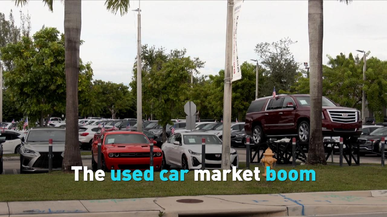 Used car industry, mechanics boom in U.S. amid supply chain crunch - CGTN
