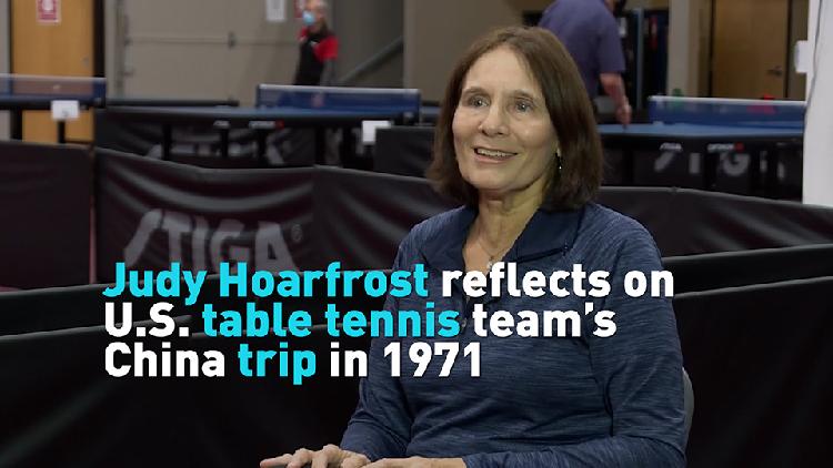 Judy Hoarfrost reflects on U.S. Table Tennis team's China trip in 1971 ...