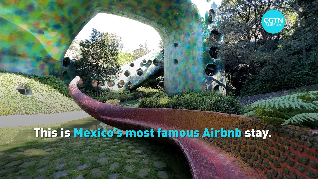 Would you stay in this alien-looking house for the night? - CGTN