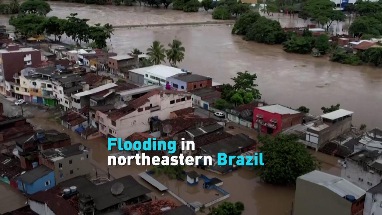 Two dams give way in Brazilian state of Bahia - CGTN