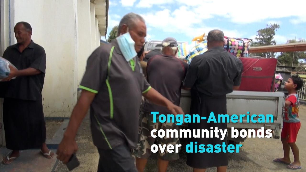 Tongan-American community waits for news after eruption - CGTN