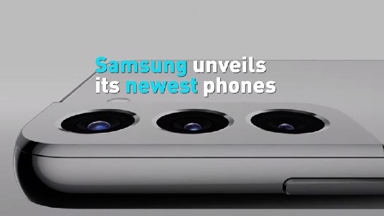 Samsung unveils its newest phones - CGTN