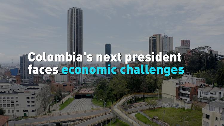 Colombia's next president faces economic challenges - CGTN