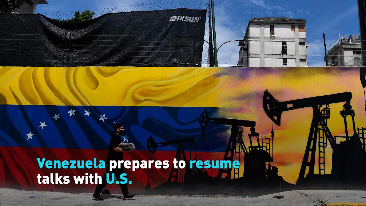 Venezuela ready to resume talks with U.S. for easing sanction - CGTN