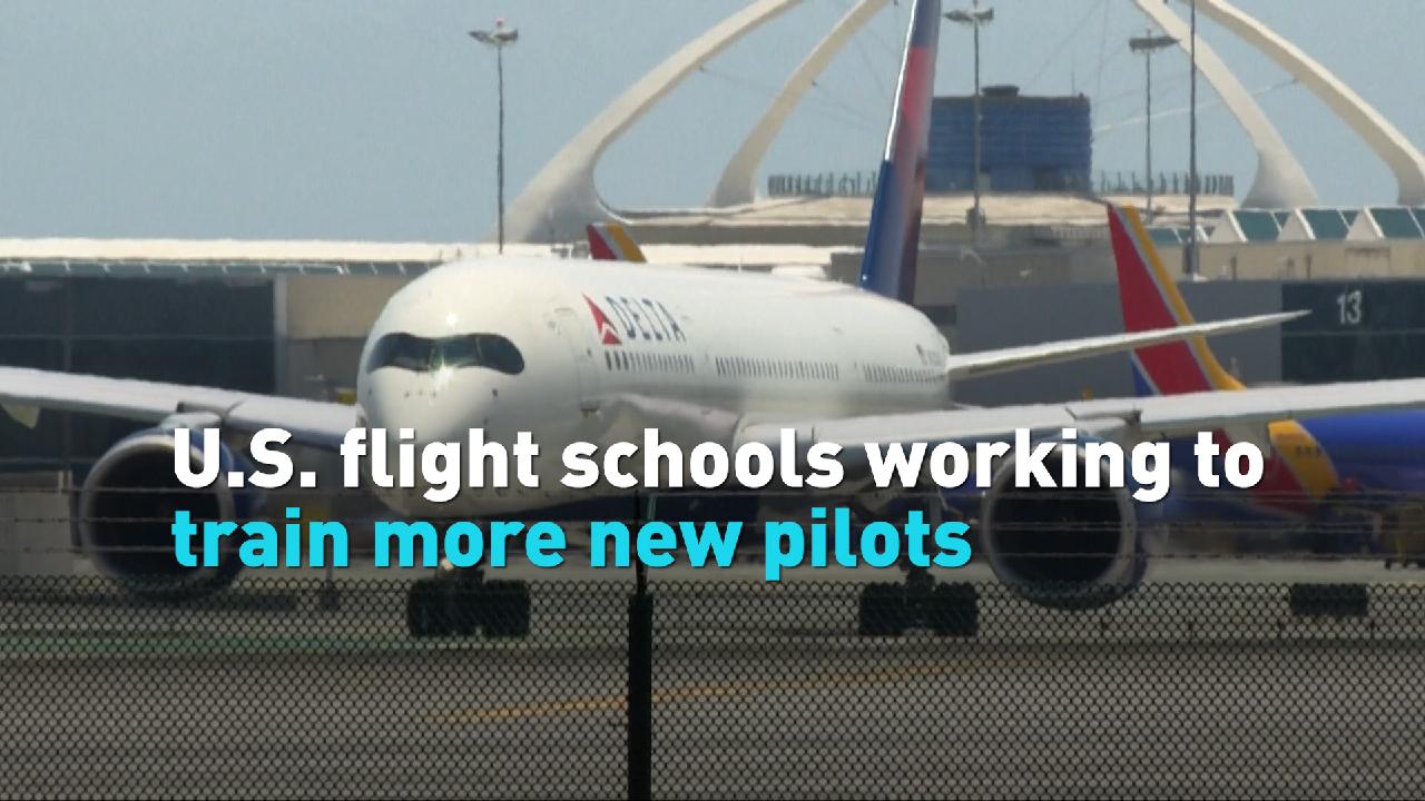 U.S. flight schools working to train more new pilots - CGTN