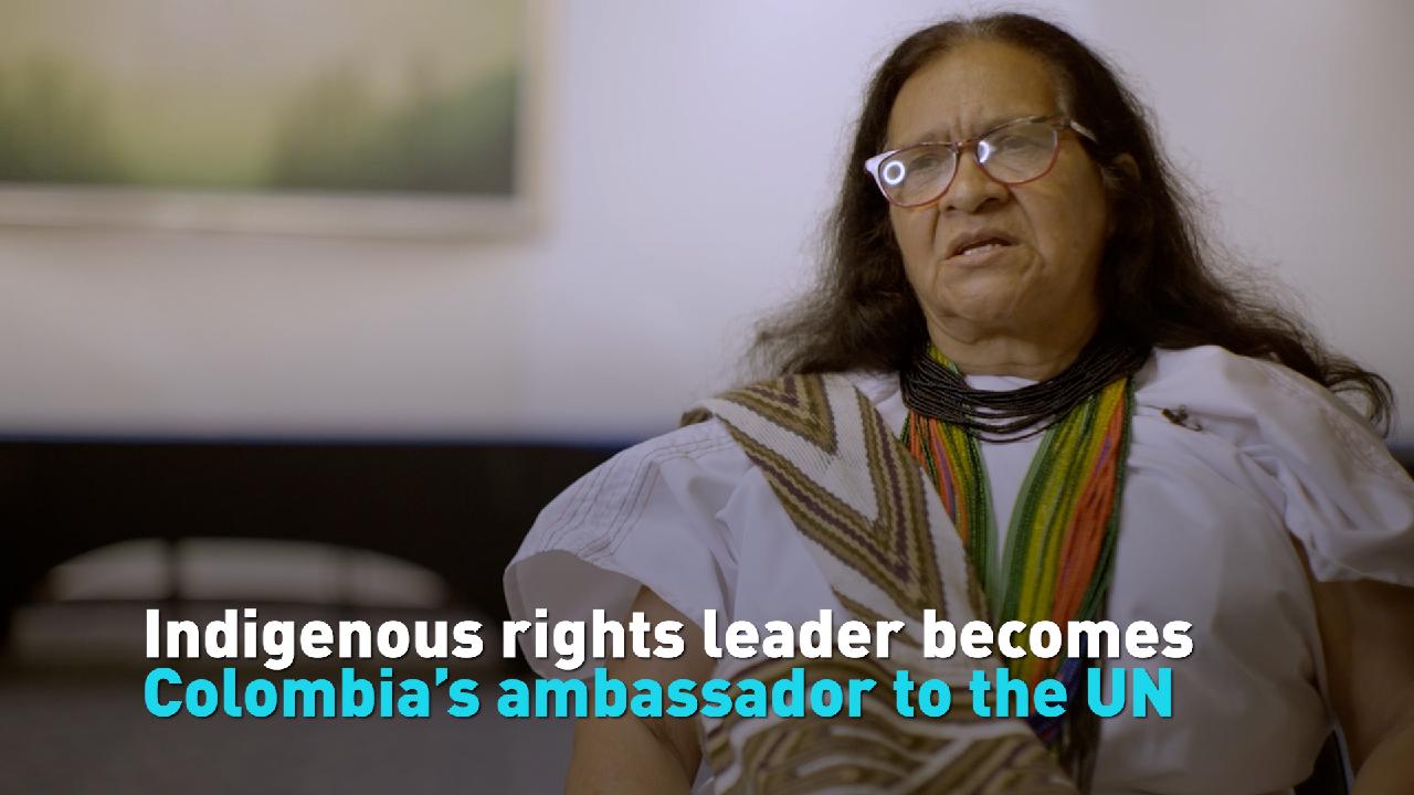 Indigenous rights leader becomes Colombia's ambassador to the UN - CGTN