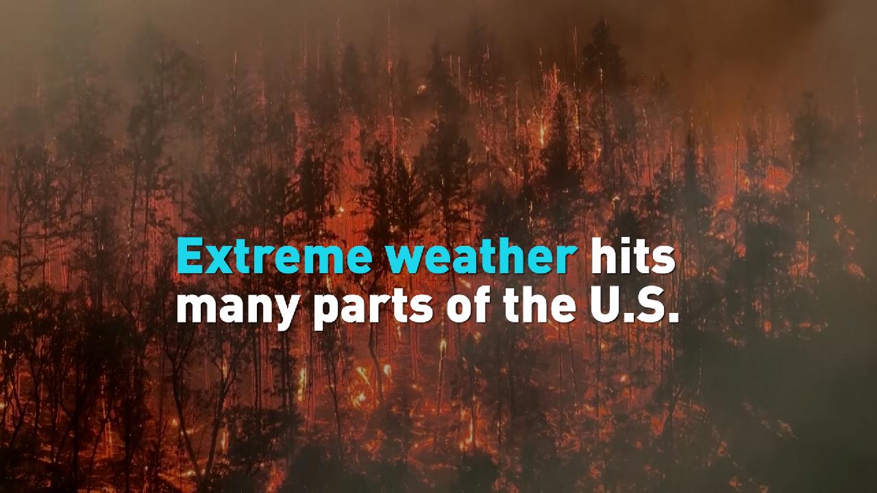 Extreme weather hits many parts of the U.S. - CGTN