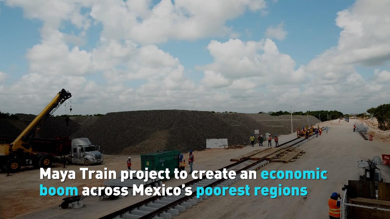 Mexico's Maya Train project to create big economic boost - CGTN