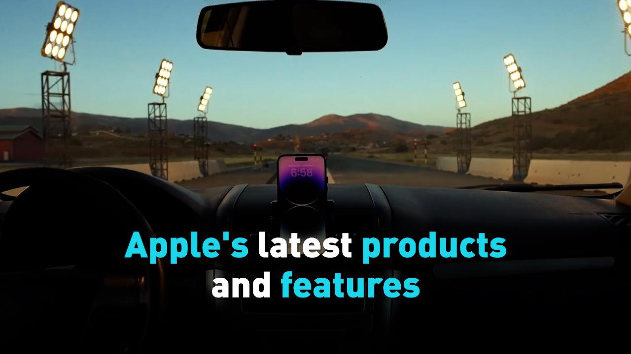 Apple's latest products and features - CGTN