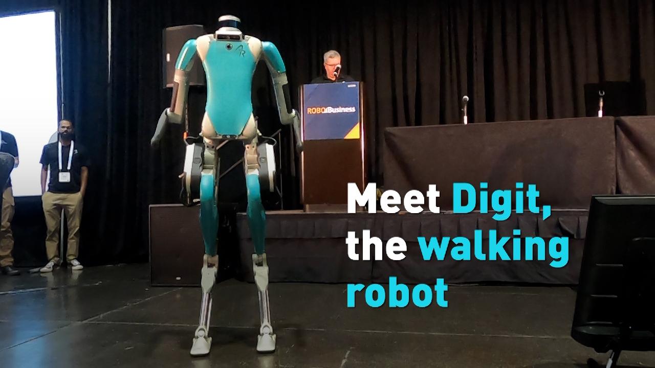 Meet Digit, the walking robot - CGTN