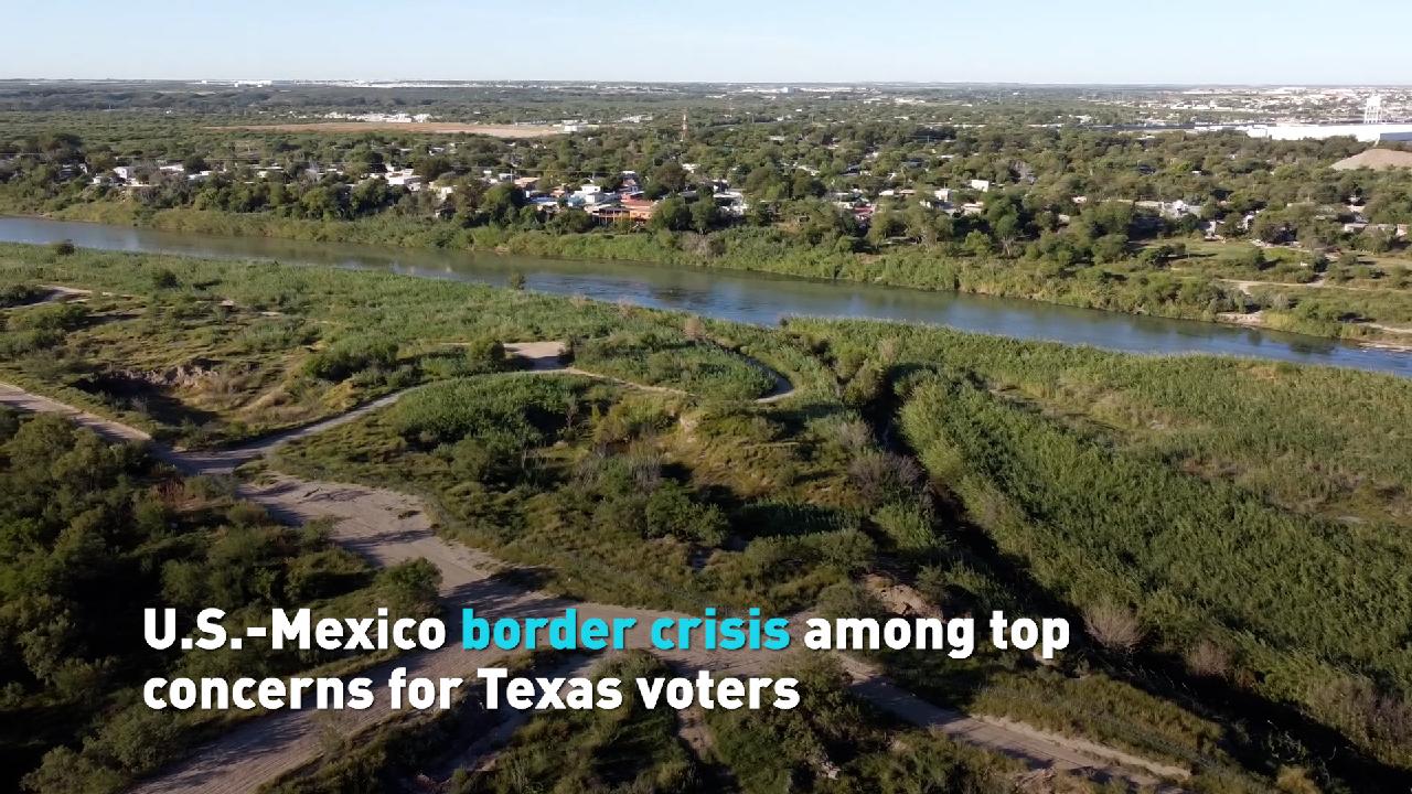 Border-crisis among top concerns for Texas voters - CGTN