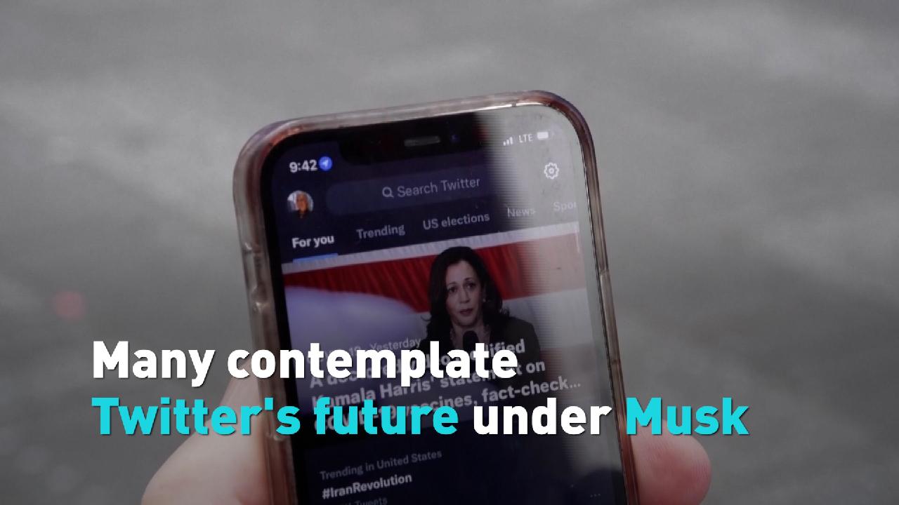 Many contemplate Twitter's future under Musk - CGTN