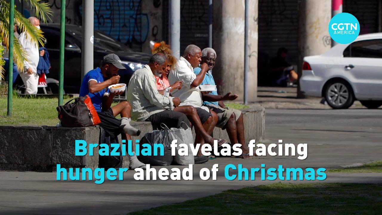 Brazilian favelas facing hunger ahead of Christmas - CGTN