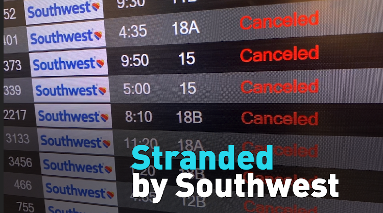 Airline passengers stranded for days after massive U.S. storm - CGTN