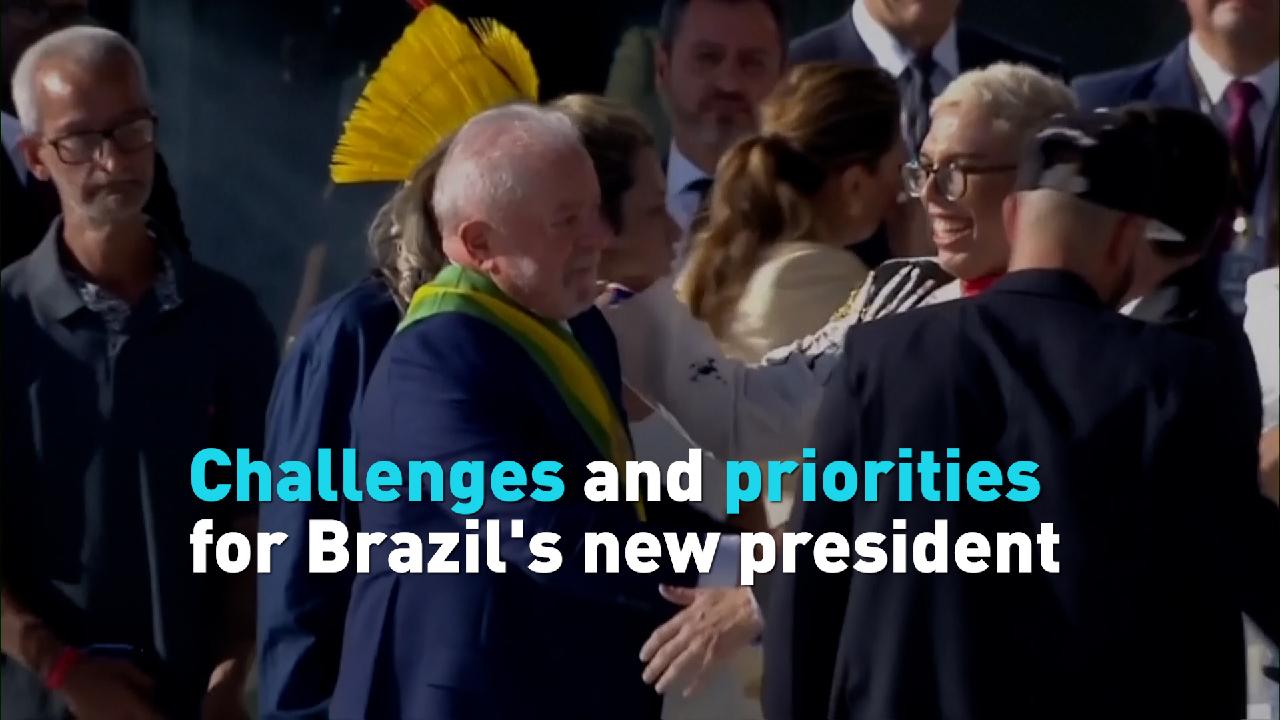 Challenges and priorities for Brazil's new president - CGTN