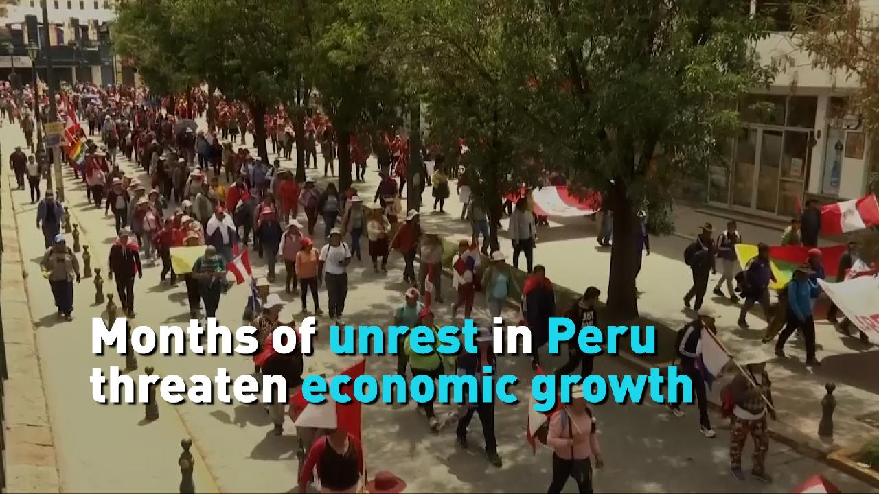 Months of unrest in Peru threaten economic growth - CGTN