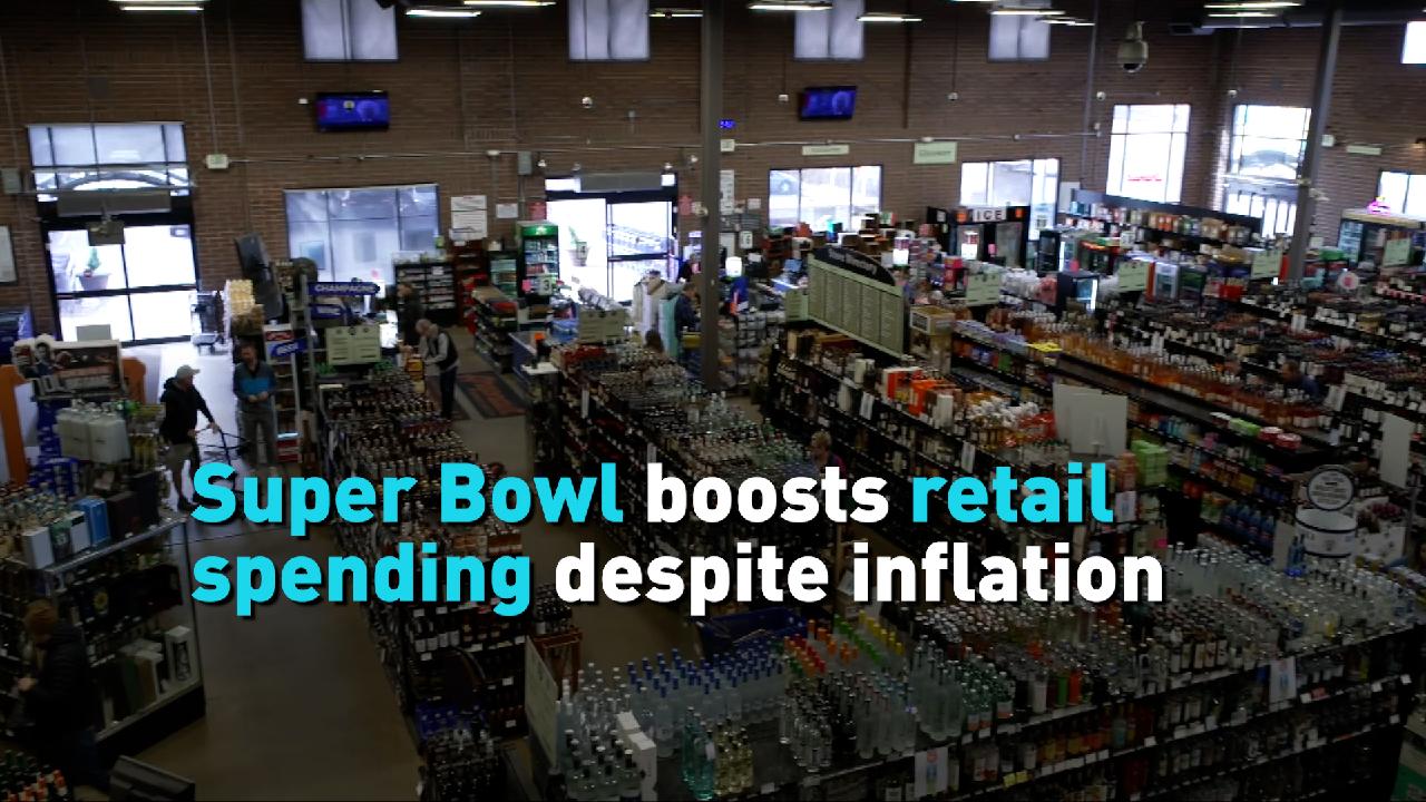 Super Bowl boosts retail spending despite inflation - CGTN