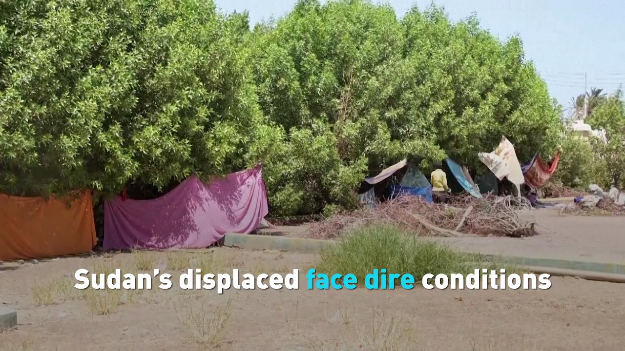 Sudan's displaced face dire conditions - CGTN