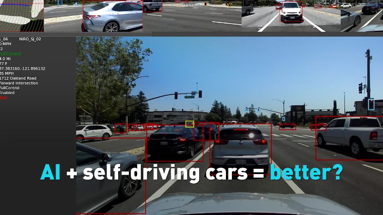 Will AI technology make self-driving cars better? - CGTN