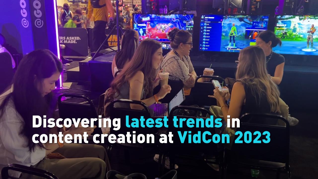 Discovering latest trends in content creation at VidCon 2023 - CGTN