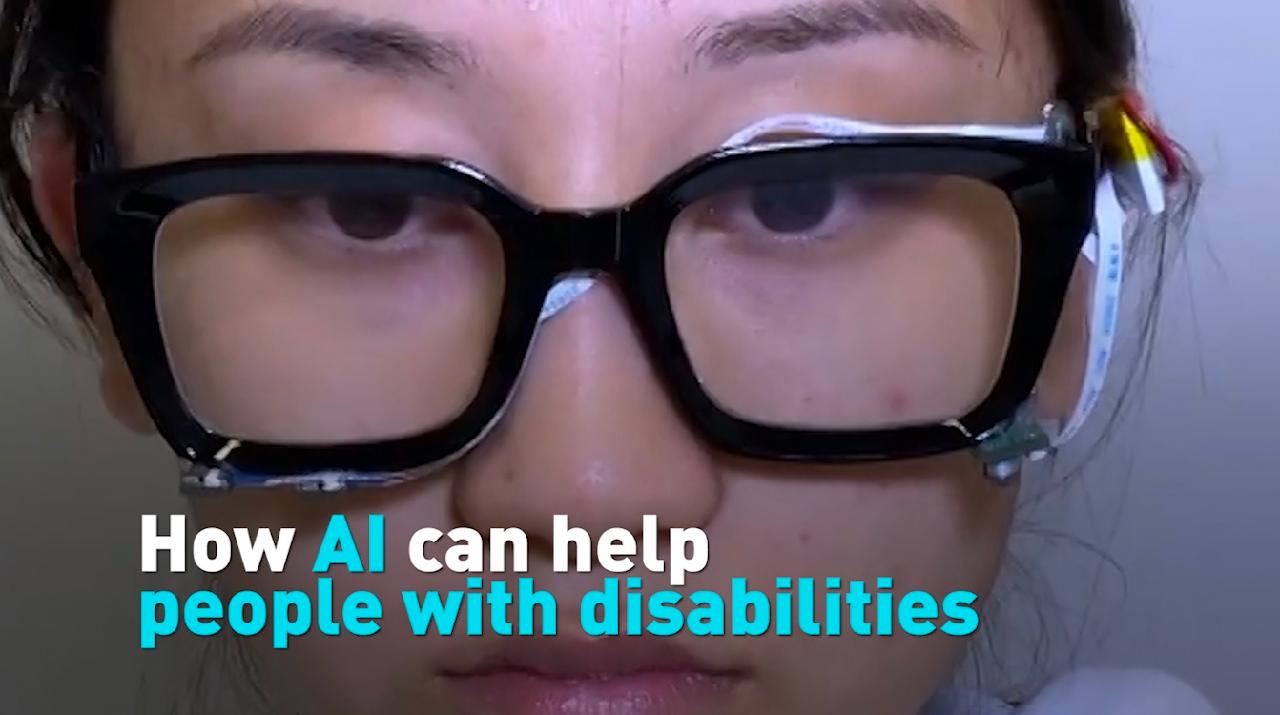 How AI can help people with disabilities - CGTN