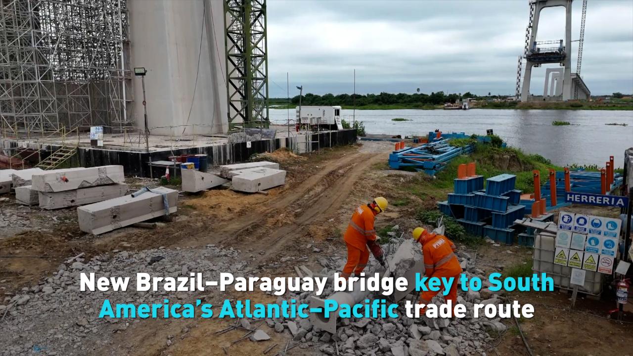 New Brazil–Paraguay bridge key to Atlantic–Pacific trade route - CGTN