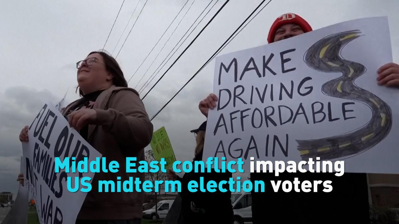 Middle East conflict impacting US midterm election voters - CGTN
