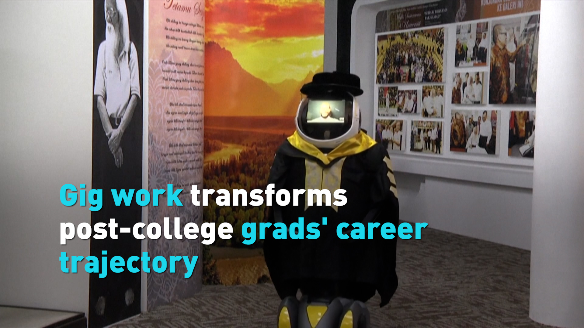 Gig work transforms post-college grads' career trajectory - CGTN